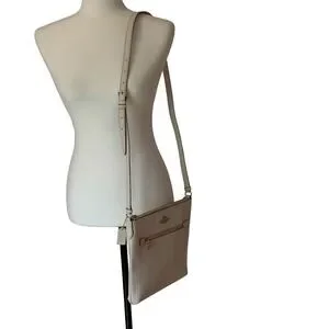 Coach | Bags | Coach Rowan File Bag Crossbody Purse Chalk White ...